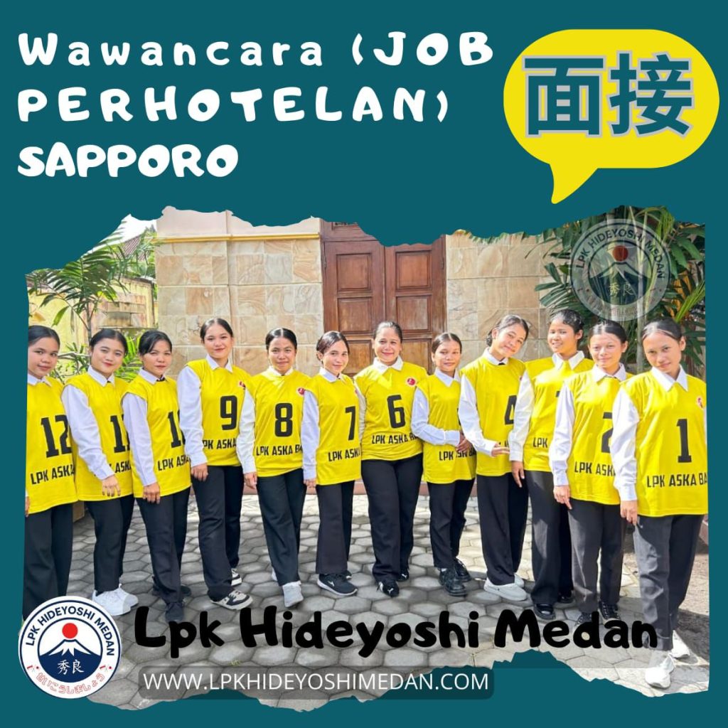 LPK Hideyoshi Medan Beri Kesempatan Bagi Anak Muda Untuk Berkarir di ...